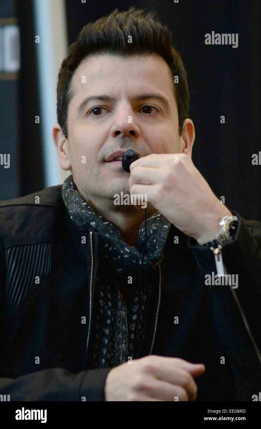 New York, NY, USA. 20th Jan, 2015. Jordan Knight at the press ...