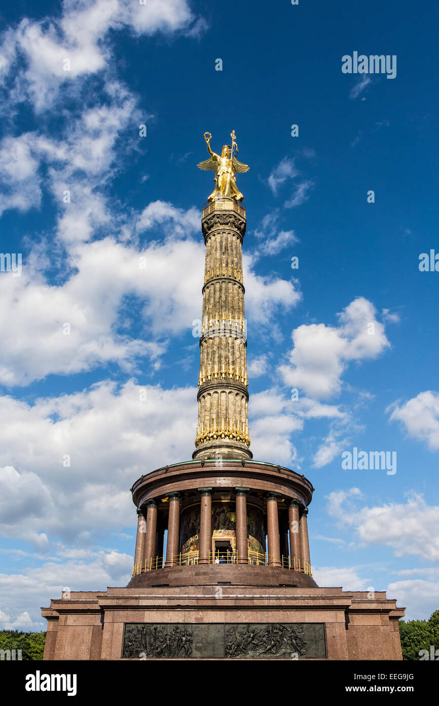 The Victory Column in Berlin in Germany Stock Photo - Alamy