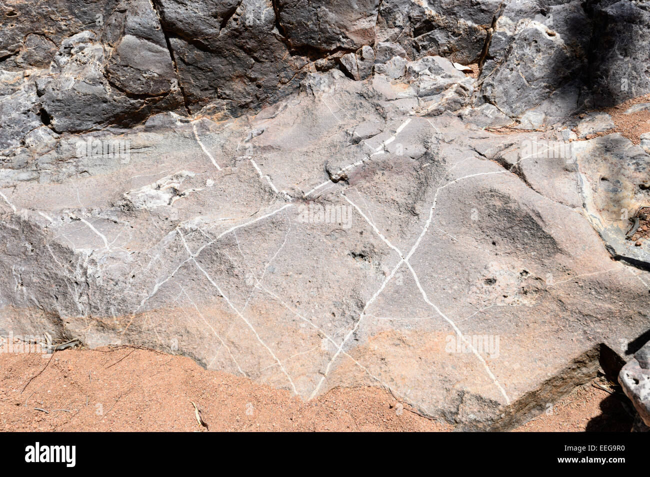 Detail of Rock Formations, Arkaroola Resort and Wilderness Sanctuary ...
