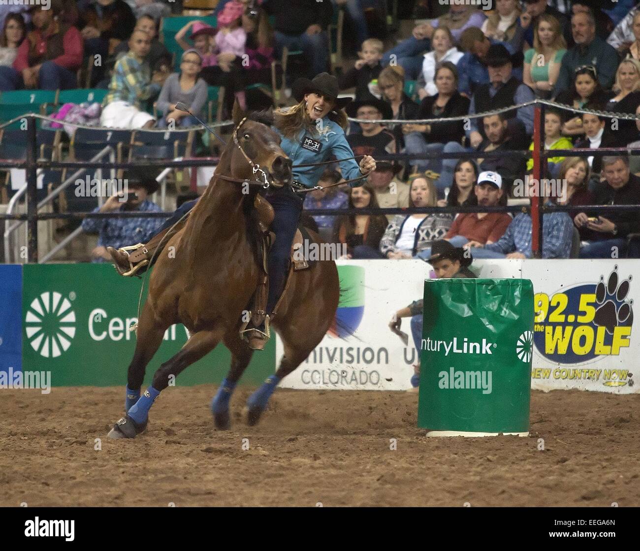 Denver, Colorado, USA. 17th Jan, 2015. PAMELA CAPPER of Cheney, WA ...