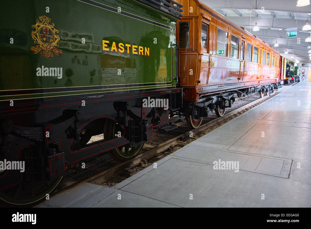 Shildon Railway Museum, County Durham Stock Photo - Alamy
