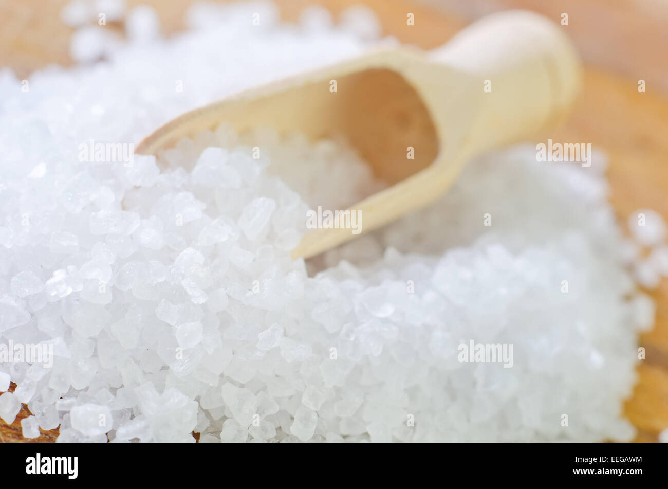 Spoonful of sea salt hi-res stock photography and images - Alamy