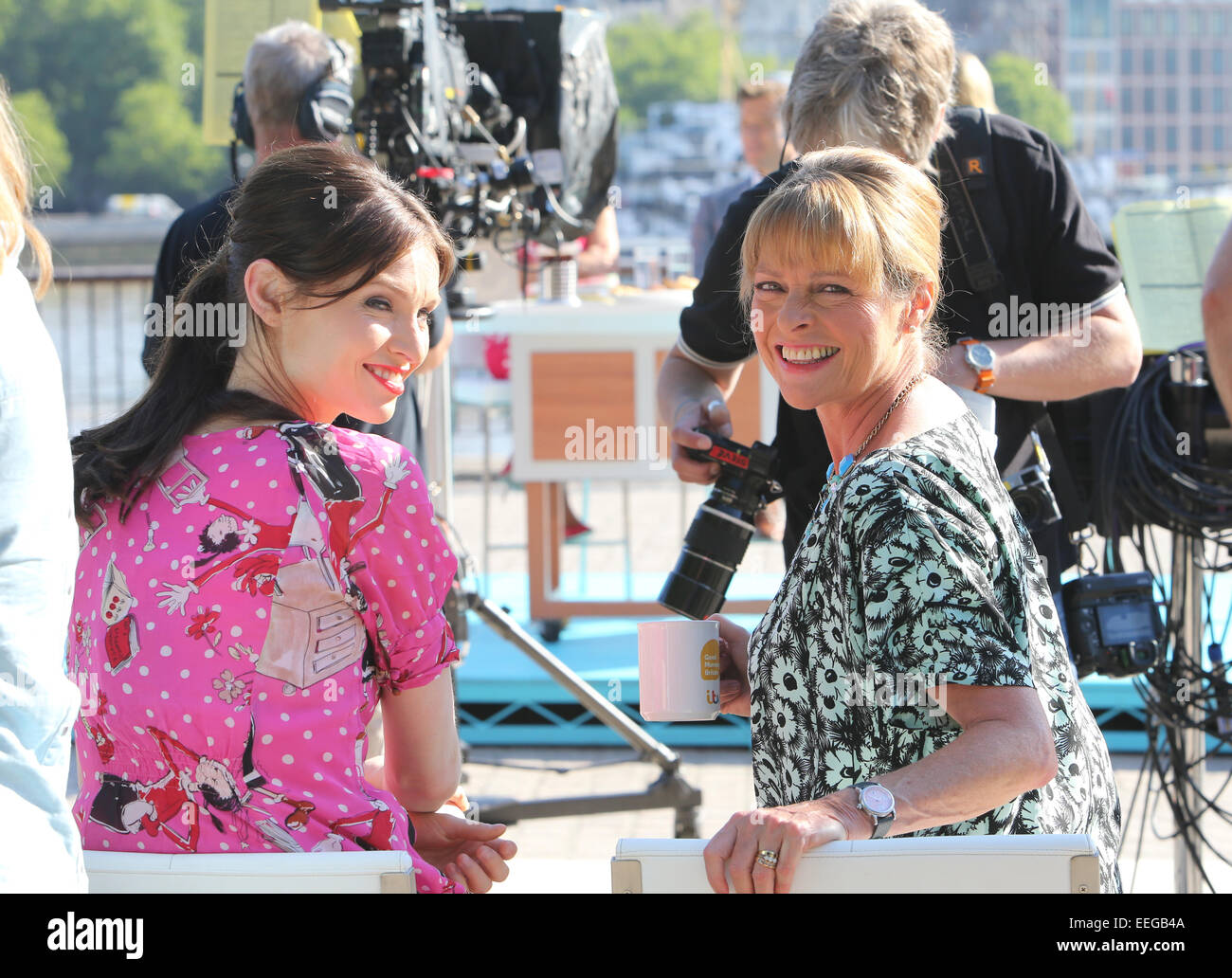 Sophie ellis bextor at the itv studios london hi-res stock photography ...
