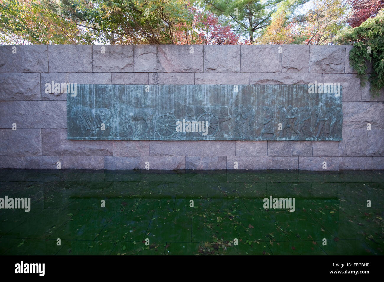 Franklin Delano Roosevelt Memorial, West Potomac Park, Washington DC ...