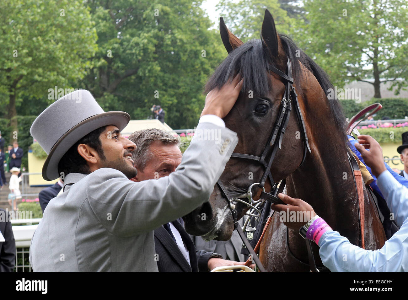 Royal Ascot Elite Army with owner Sheikh Hamdan bin Mohammed al Maktoum ...