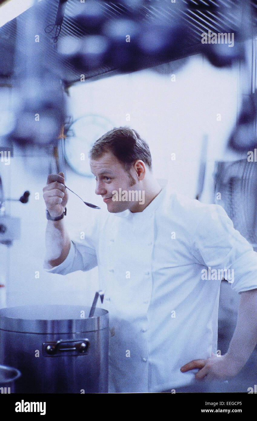 Hamburg, Germany, Koch in Grosskueche Stock Photo - Alamy