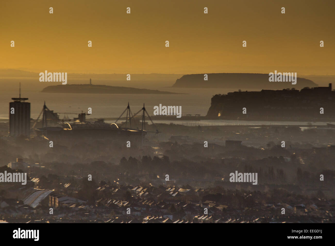 Cardiff city stadium night hi-res stock photography and images - Alamy