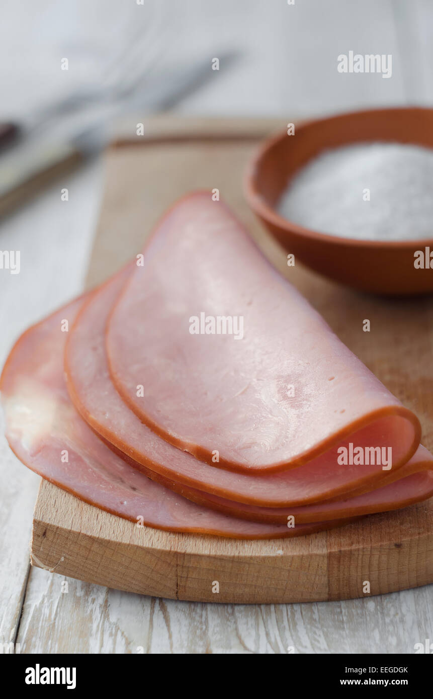 White ham hi-res stock photography and images - Alamy