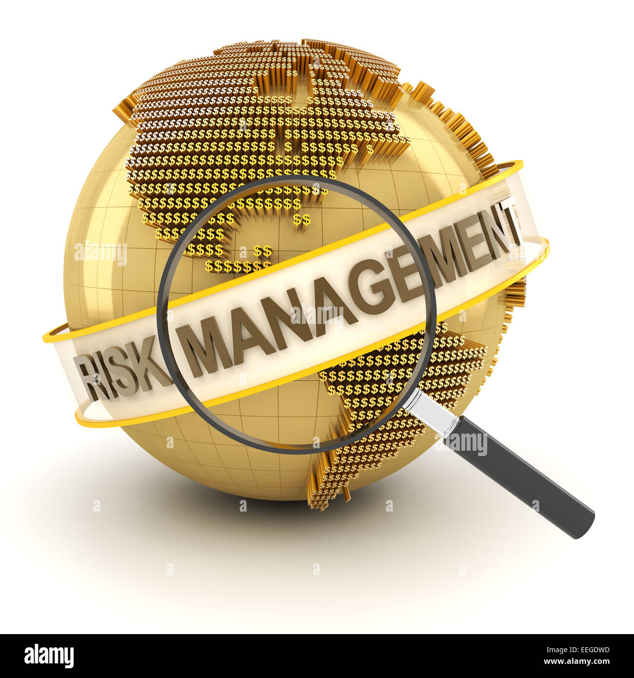Financial risk management, 3d render Stock Photo - Alamy