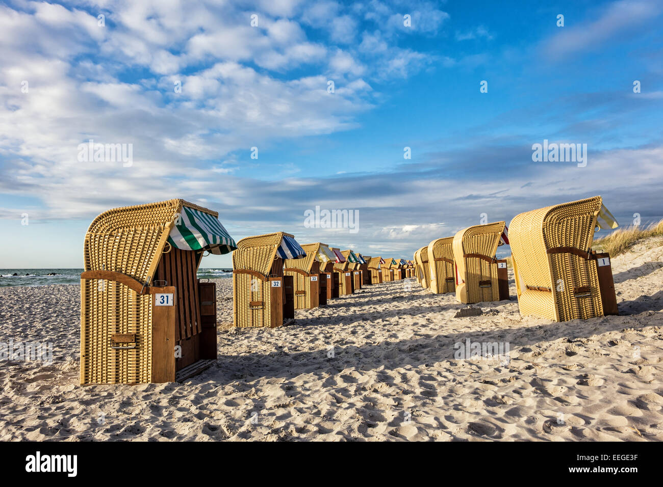Beach chairs hi-res stock photography and images - Alamy