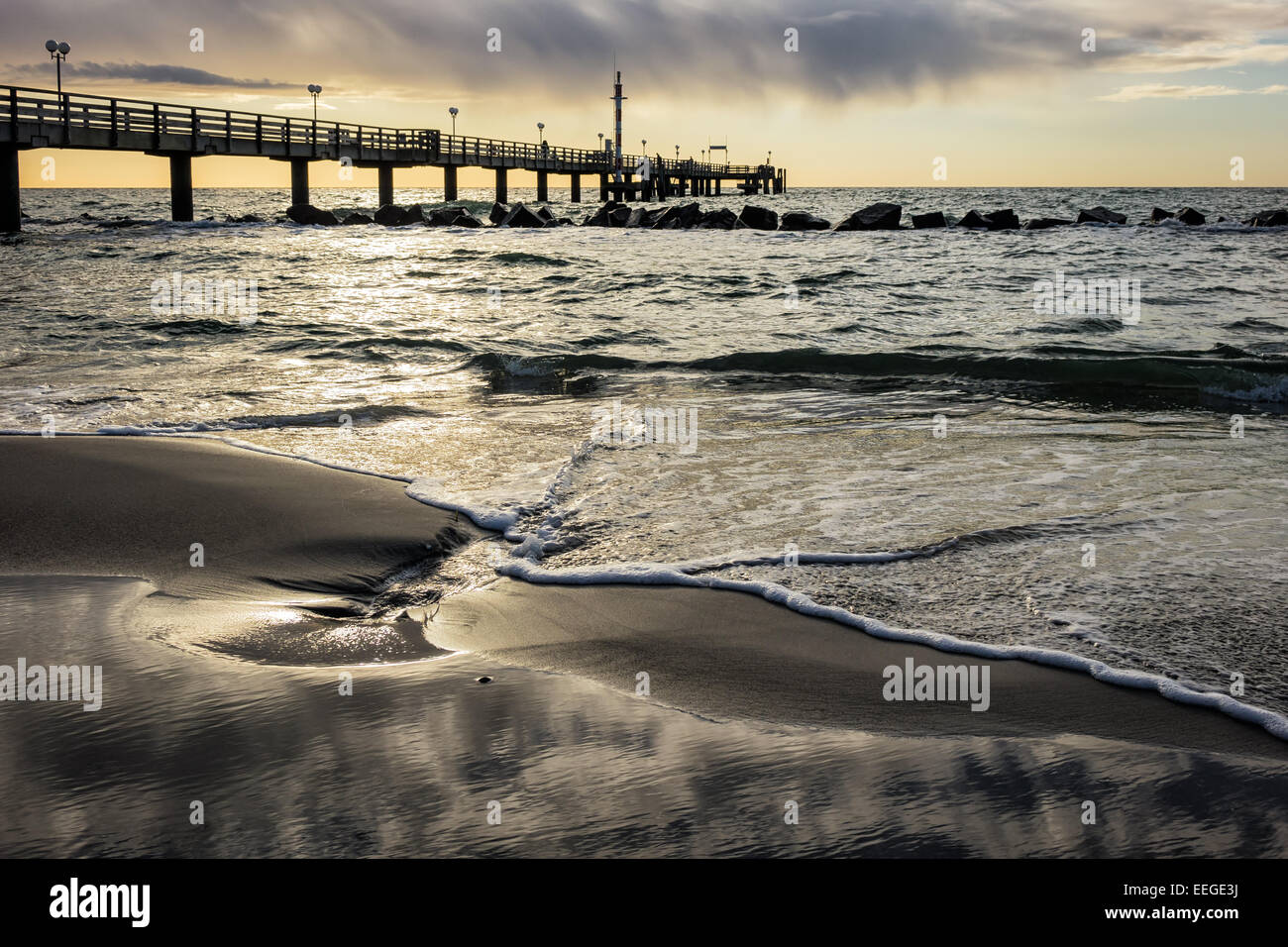 Baltic sea pier hi-res stock photography and images - Alamy