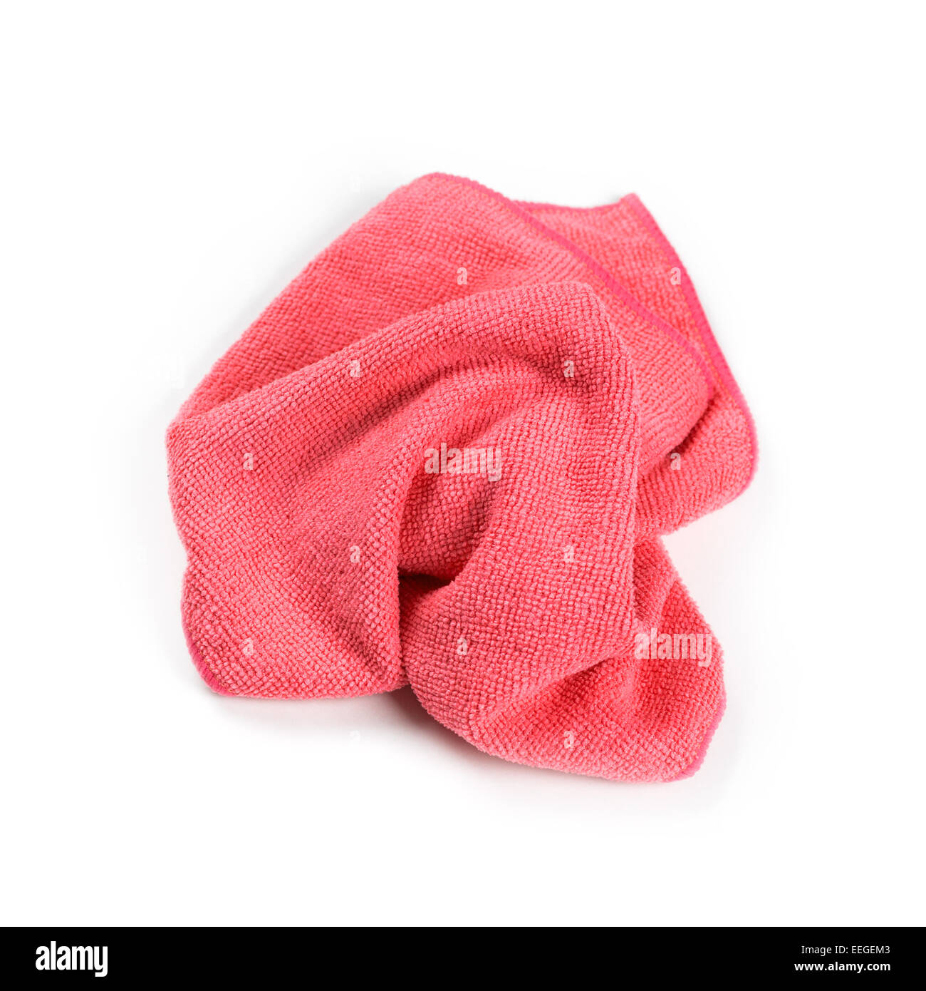Cleaning rag on white background Stock Photo - Alamy