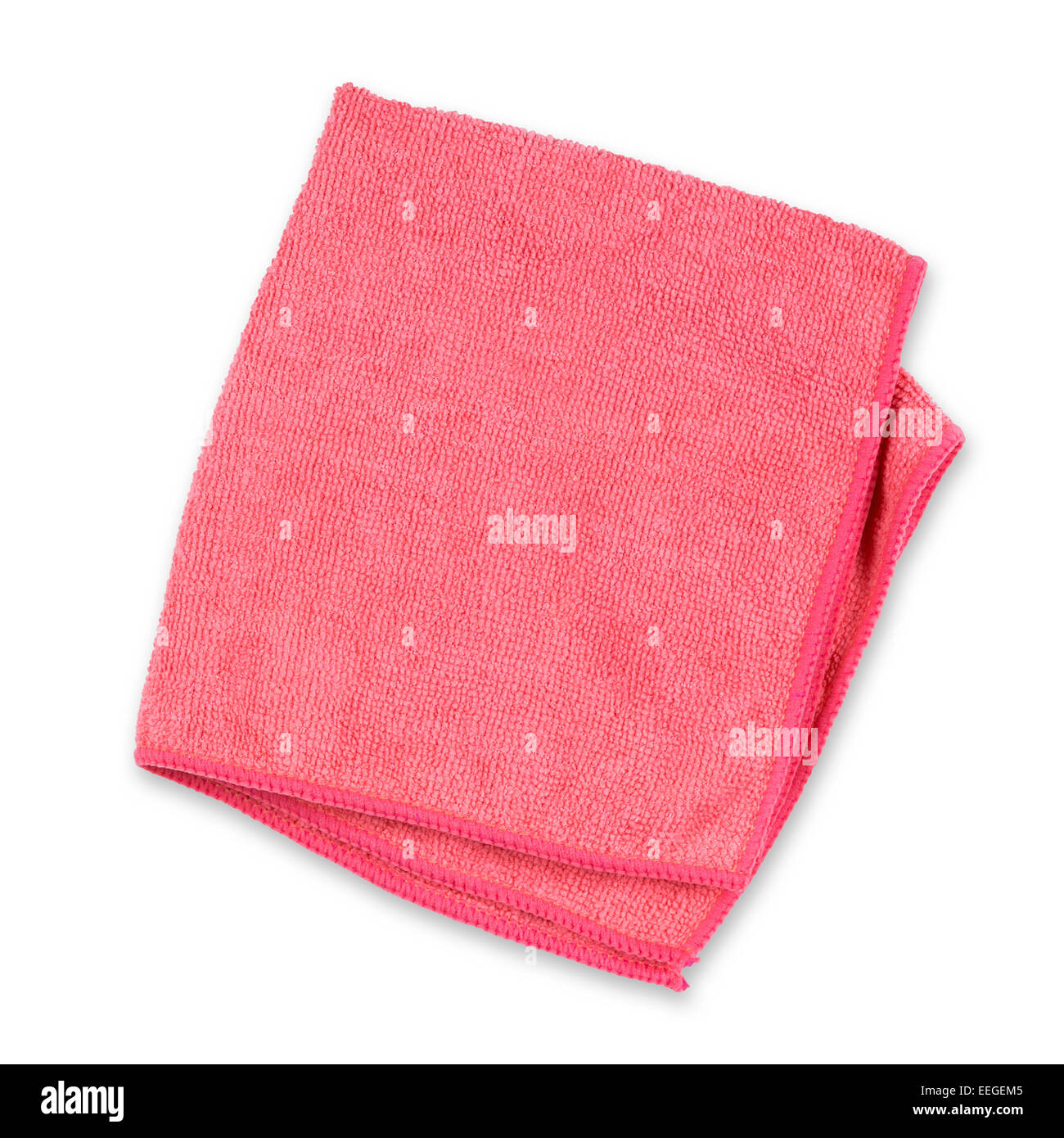 Cleaning rag on white background Stock Photo - Alamy