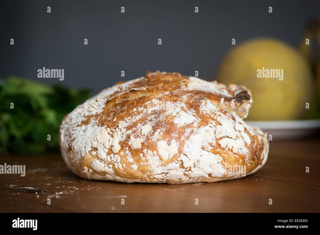 Bake Berlin, Germany, bread itself. Make own bread Stock Photo - Alamy