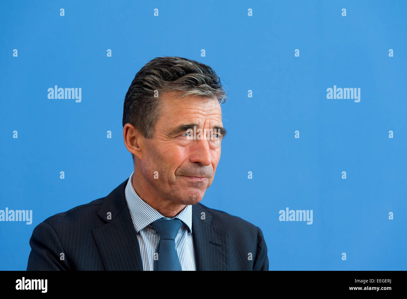 Berlin, Germany, Anders Fogh Rasmussen, Secretary General of NATO Stock ...