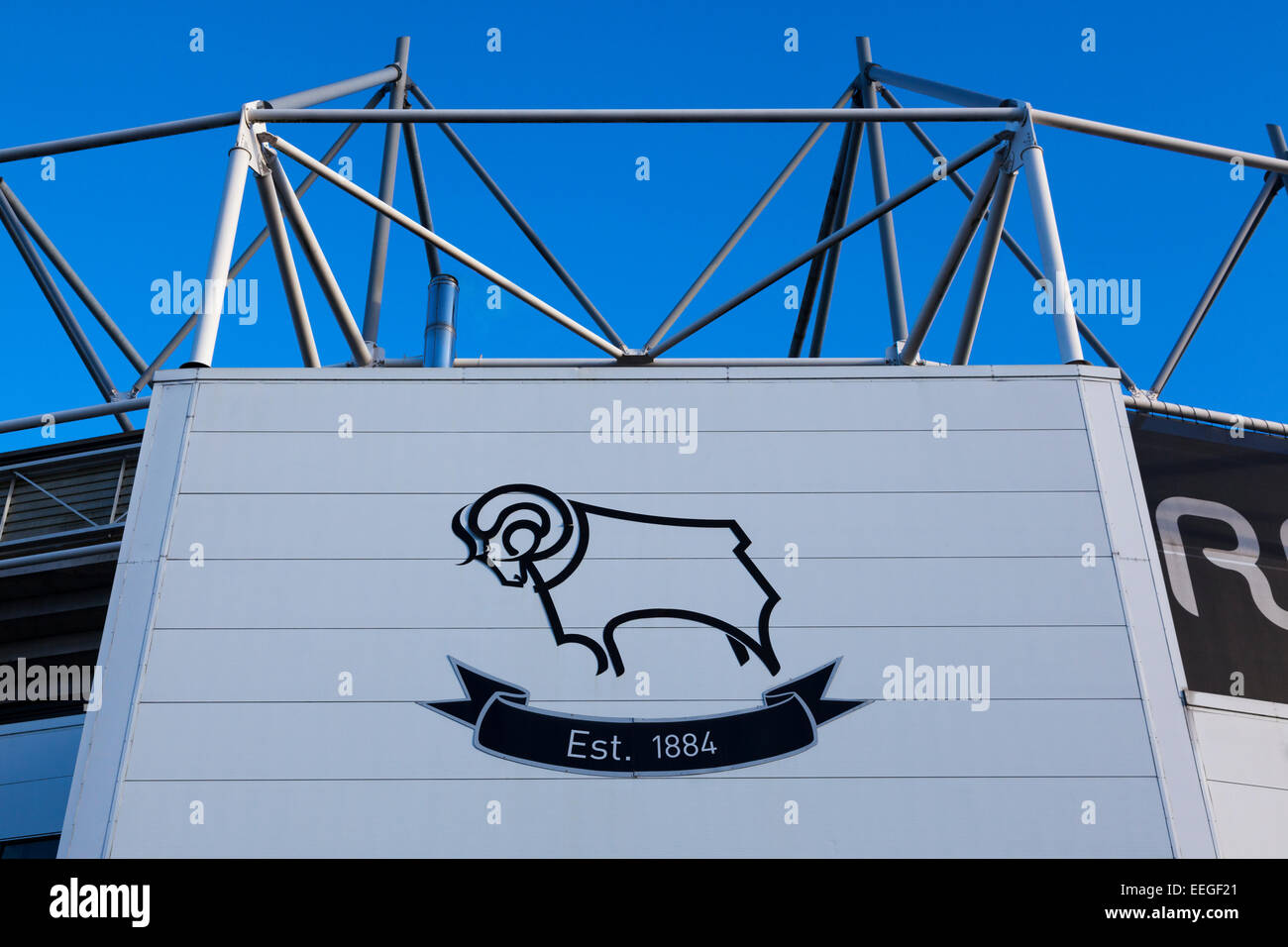 Main Stand Exterior Derby County Stock Photo - Alamy