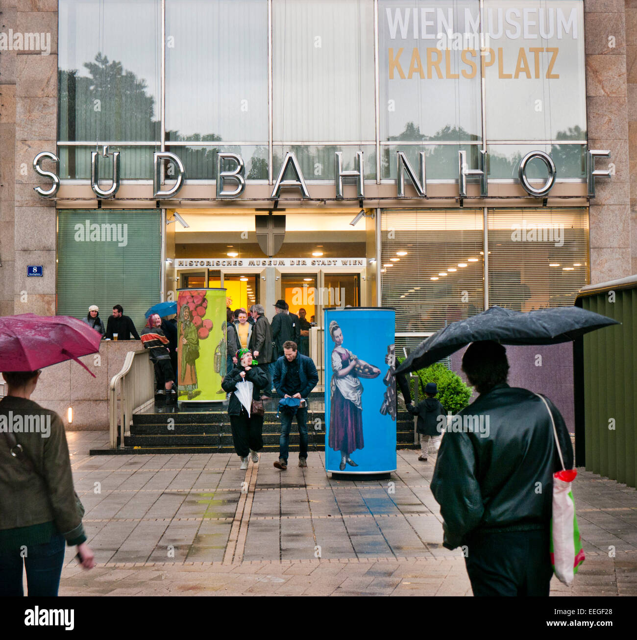 Wien Musem at Karlsplatz in Vienna Austria Stock Photo - Alamy
