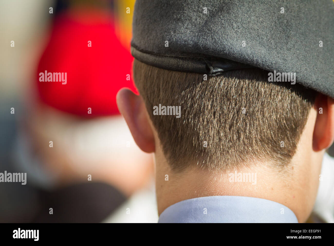 Close Cropped hair Stock Photo - Alamy