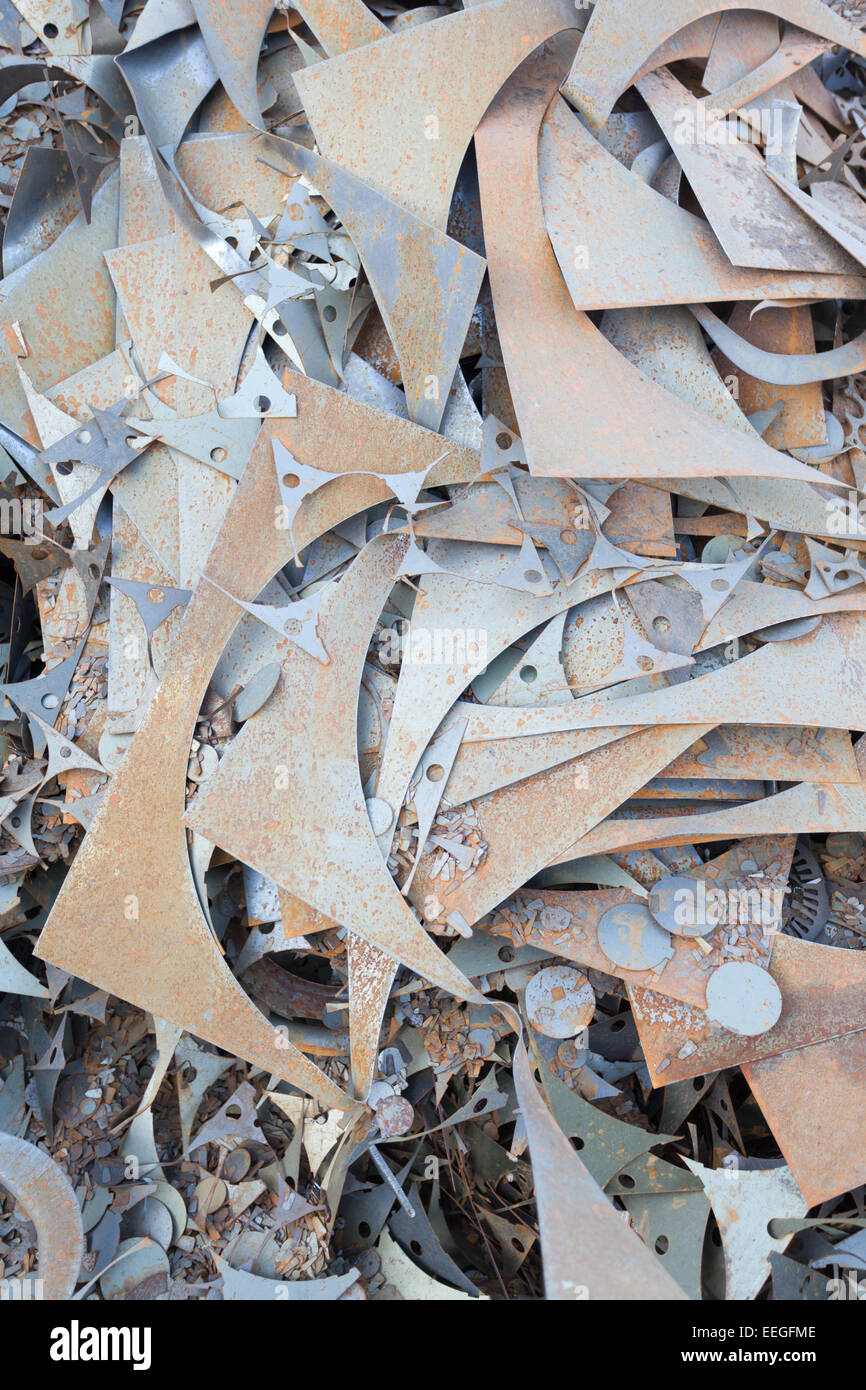 old rusty metal elements background Stock Photo - Alamy