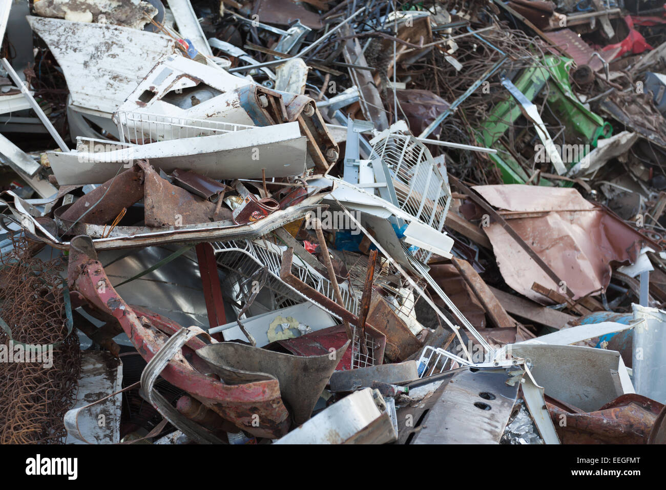 Scrap metal recycling hi-res stock photography and images - Alamy