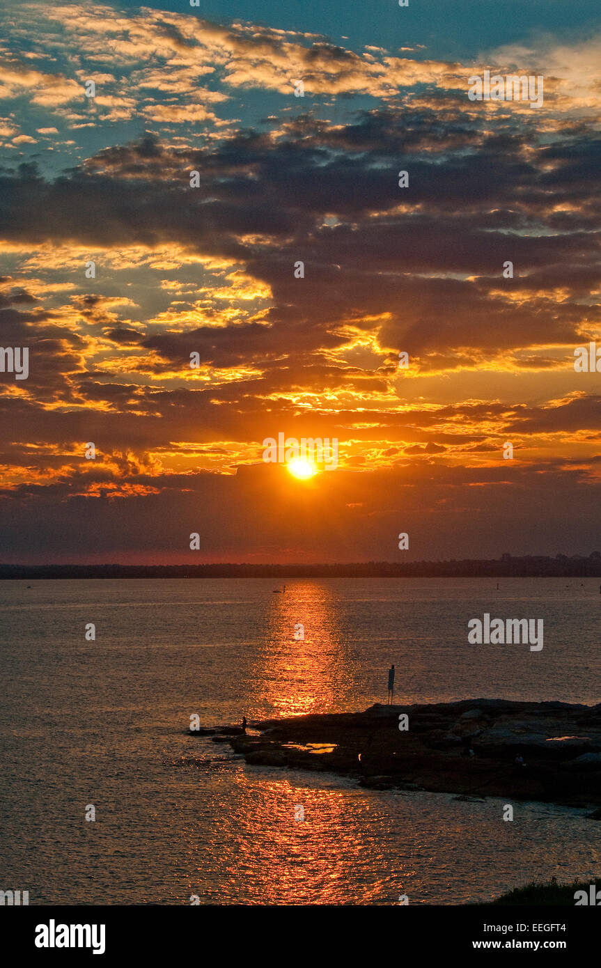 Botany Bay Sunset, Sydney, New South Wales, Australia Stock Photo - Alamy