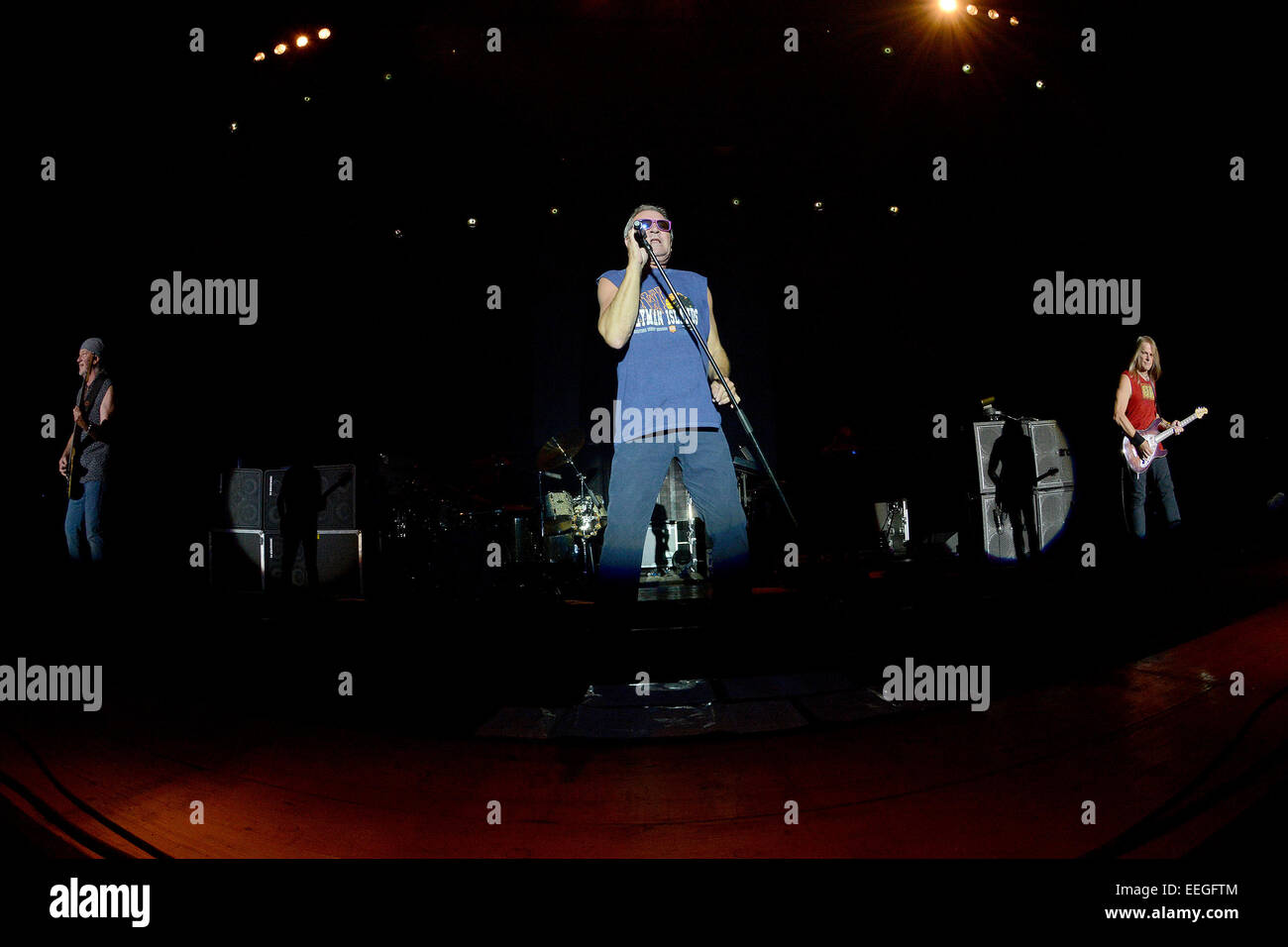 Deep Purple perform live in concert at the Jazine Concert Hall ...