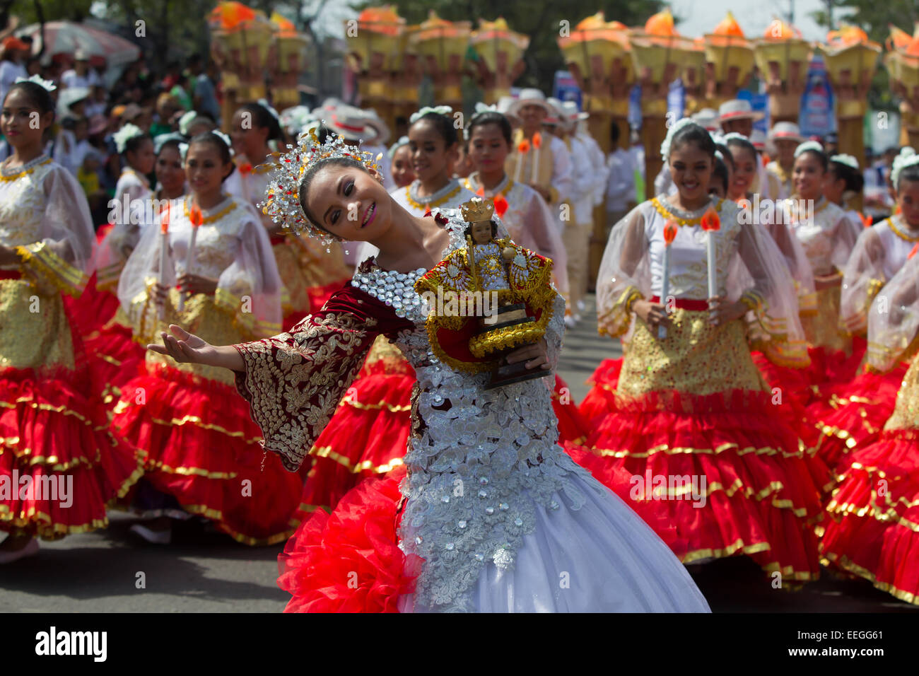 Cebu City, Philippines. 18th Jan, 2015. One of the largest festivals in ...