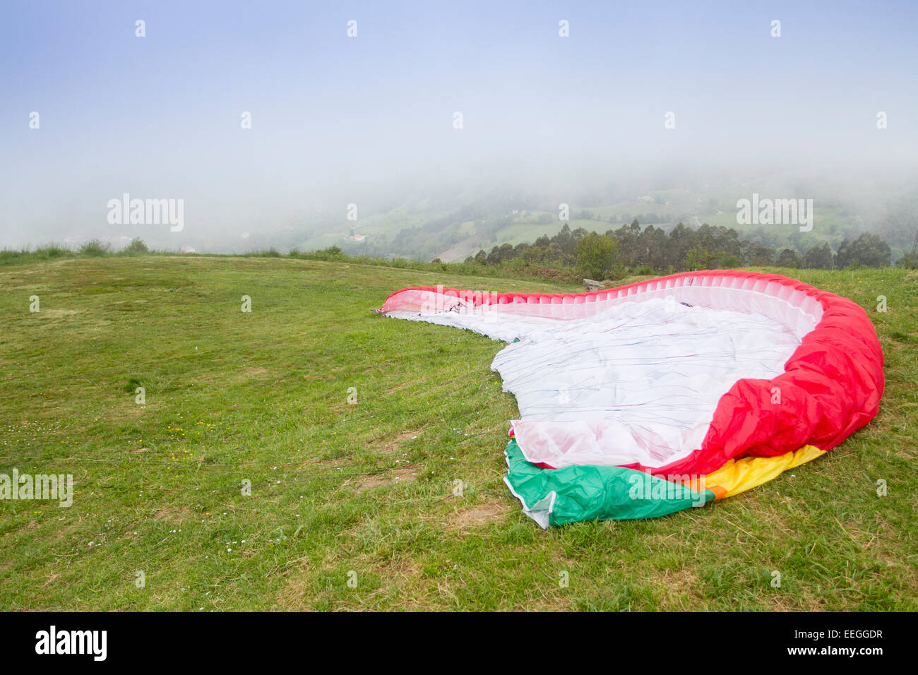 Aerial view from Pico del Sol, Gijón, Asturias, Spain Stock Photo - Alamy