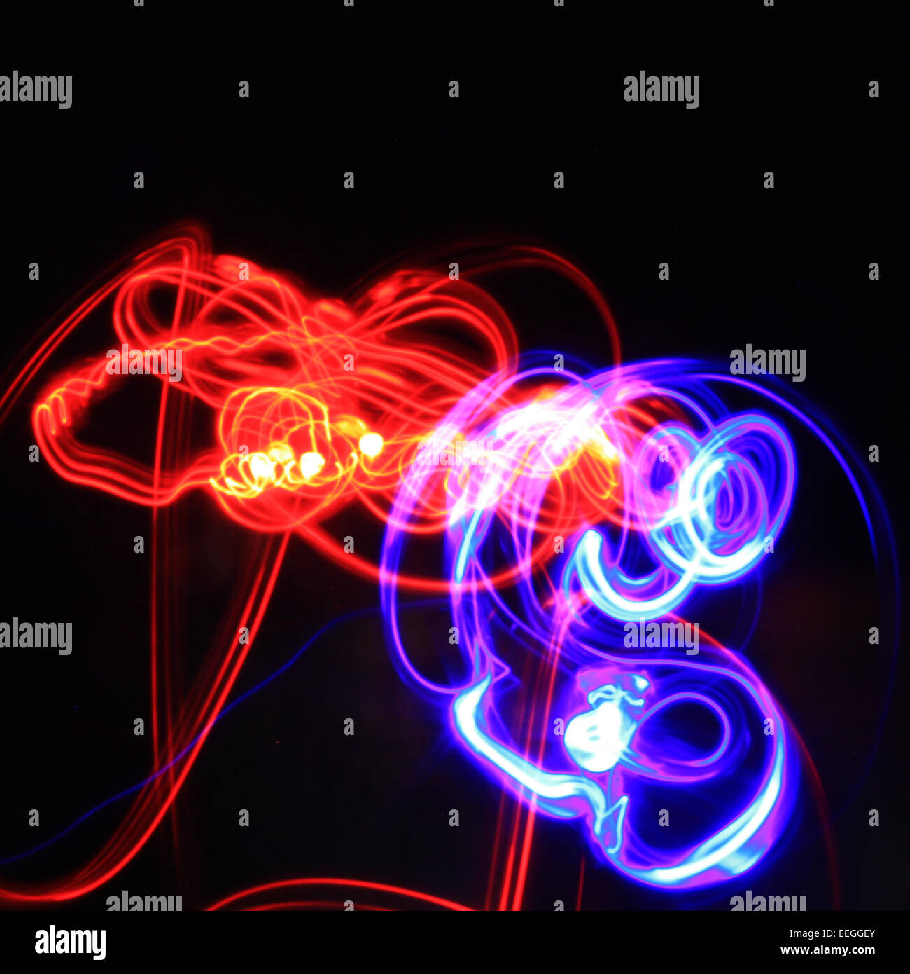 Light painting blue hi-res stock photography and images - Alamy