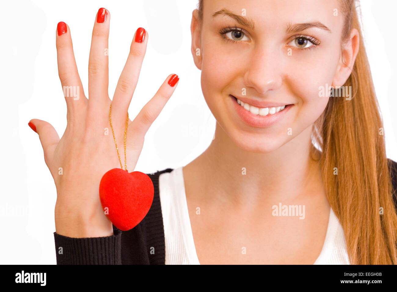 Red heart toy hi-res stock photography and images - Alamy