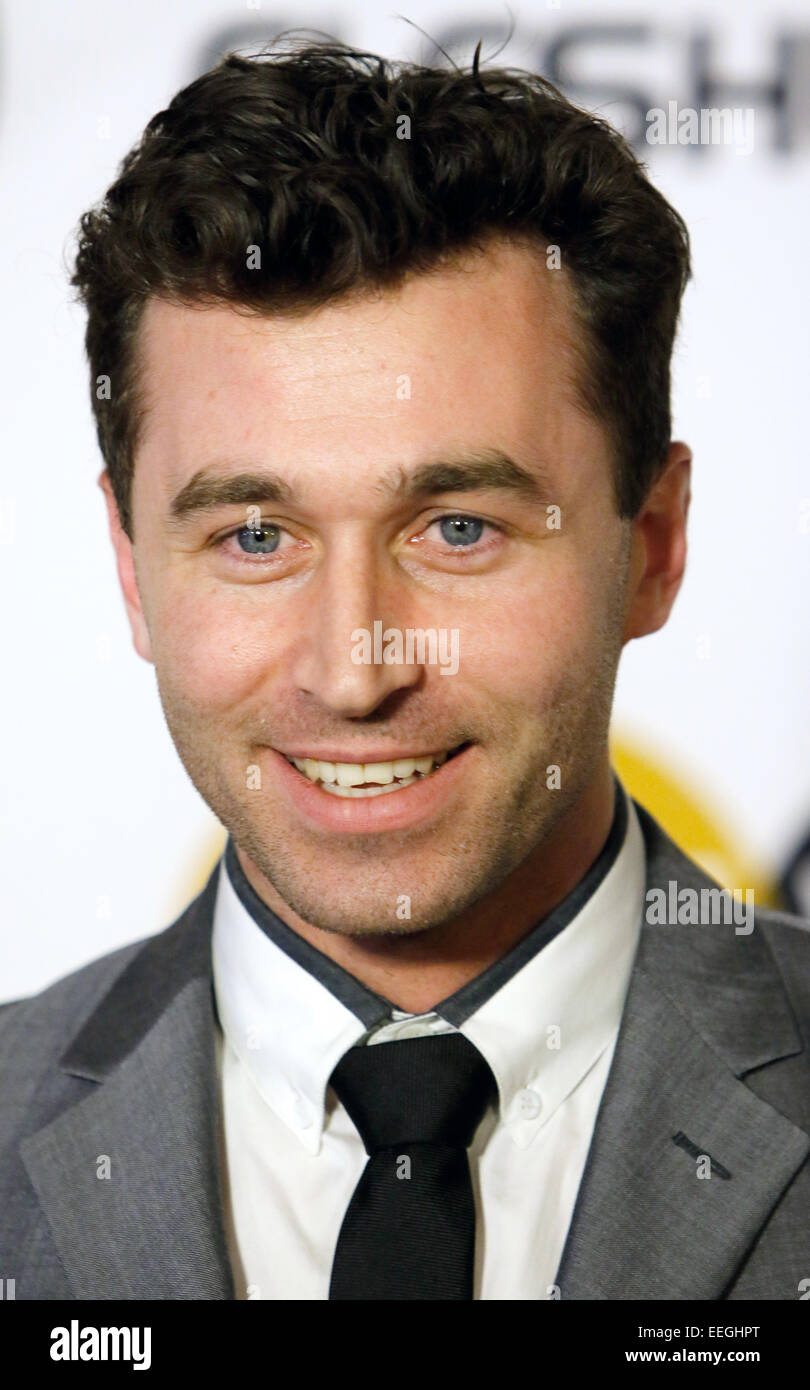 LA, California, USA. 16th Jan, 2015. Adult film actor James Deen ...