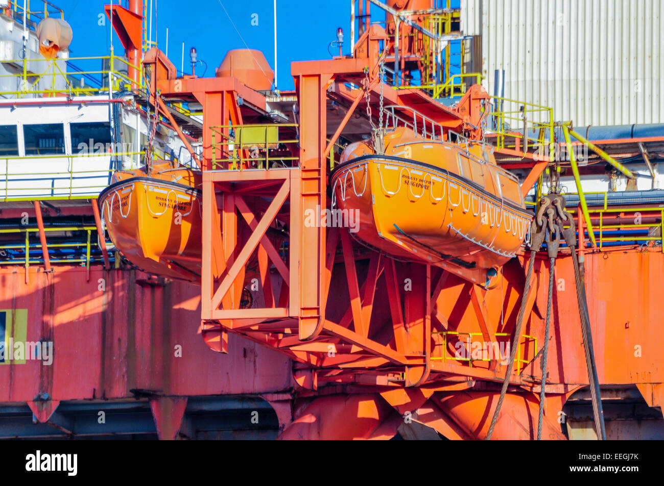 Titanic lifeboat drill hi-res stock photography and images - Alamy