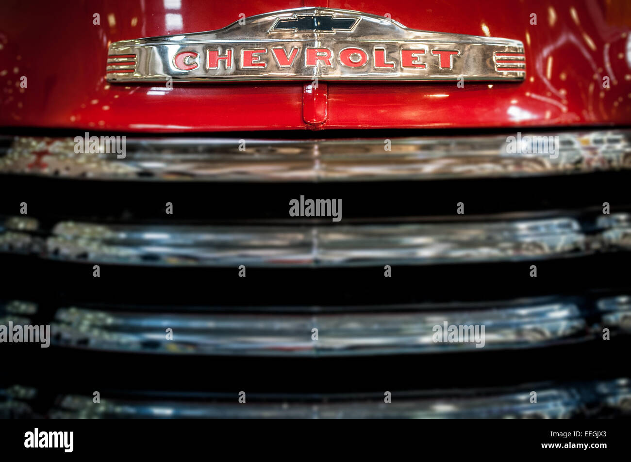 Chevrolet radiator badge hi-res stock photography and images - Alamy