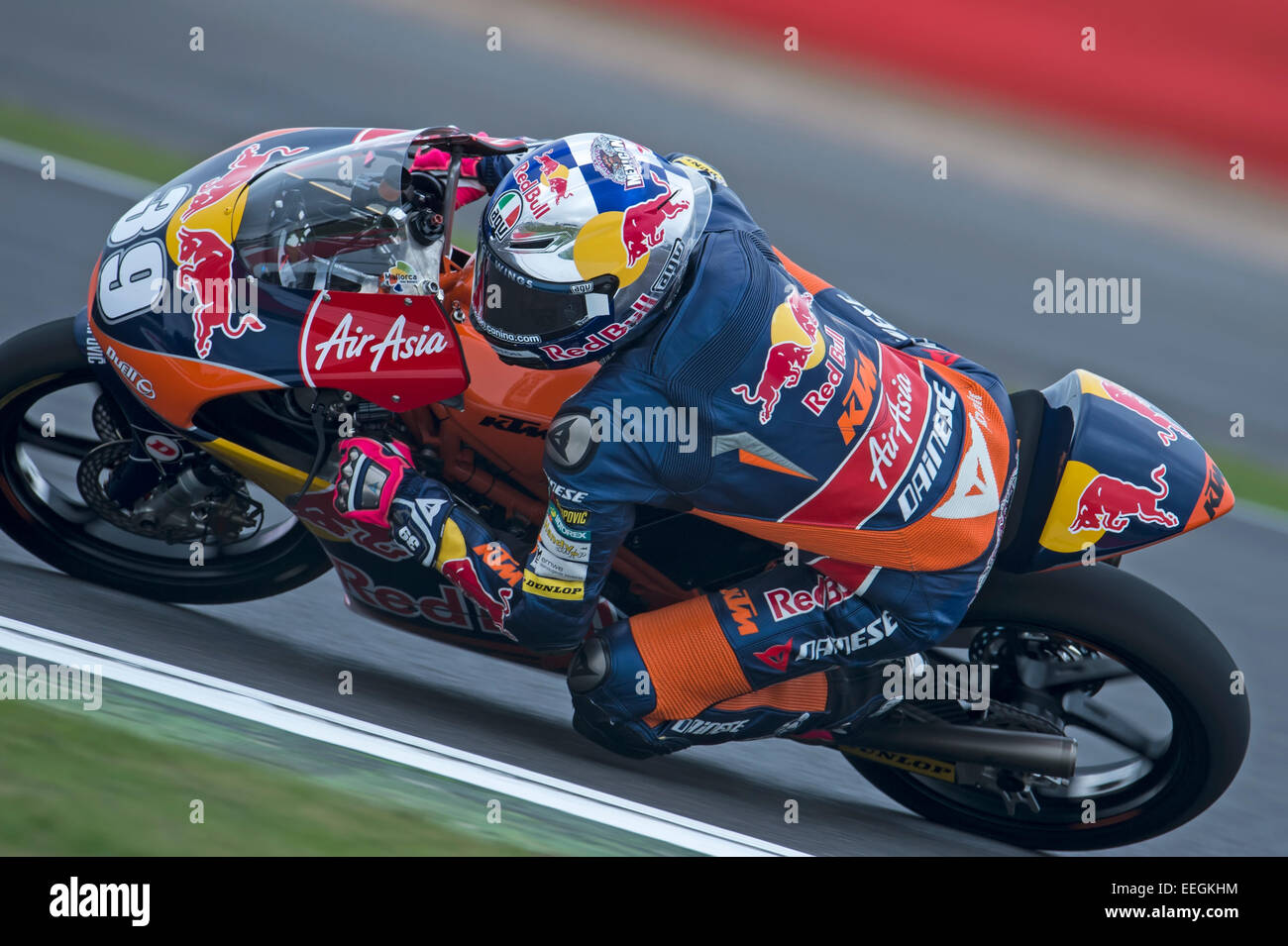 luis salom racing the red bull ktm, 2013 Stock Photo - Alamy