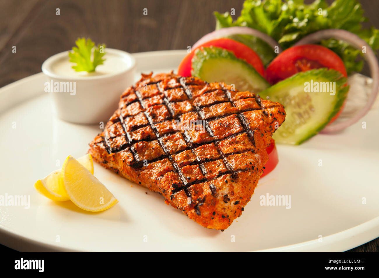 Fish tikka hi-res stock photography and images - Alamy