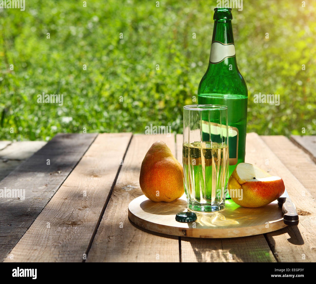 Pear cider cafe hi-res stock photography and images - Alamy