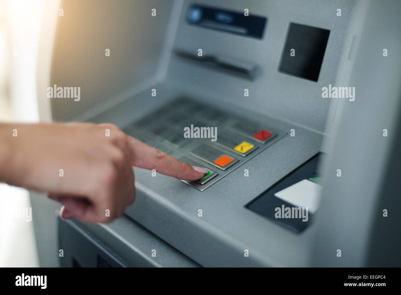 Atm machine payment economy hi-res stock photography and images - Alamy