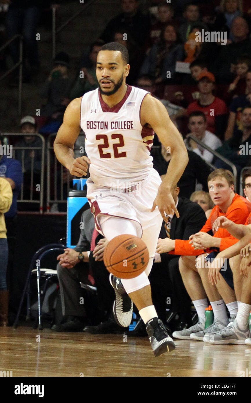 Massachusetts, USA. 17th Jan, 2015. Boston College Eagles forward Aaron ...