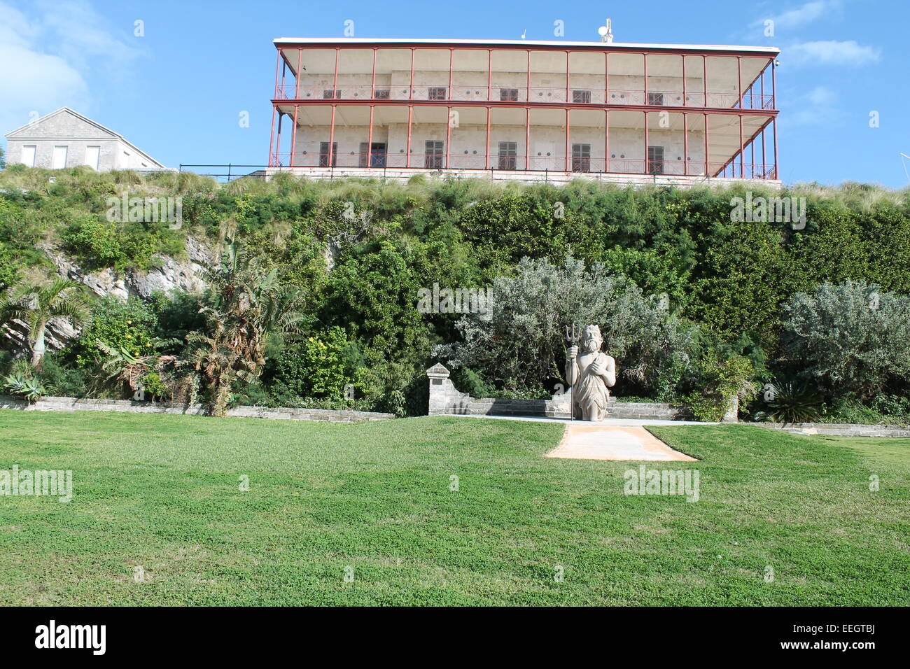 Bermuda Maritime Museum (Commissioner's House) and Keep Yard, Royal ...