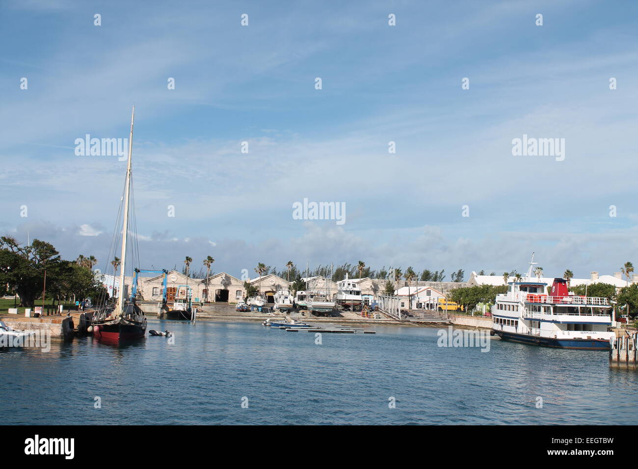 Royal Naval Dockyard, Sandys Parish, Bermuda Stock Photo - Alamy