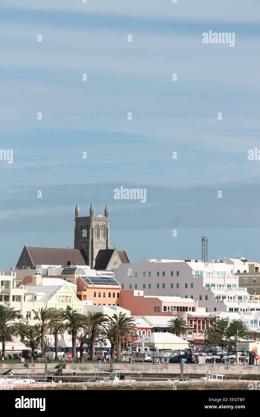 Front Street, Hamilton, Bermuda Stock Photo - Alamy