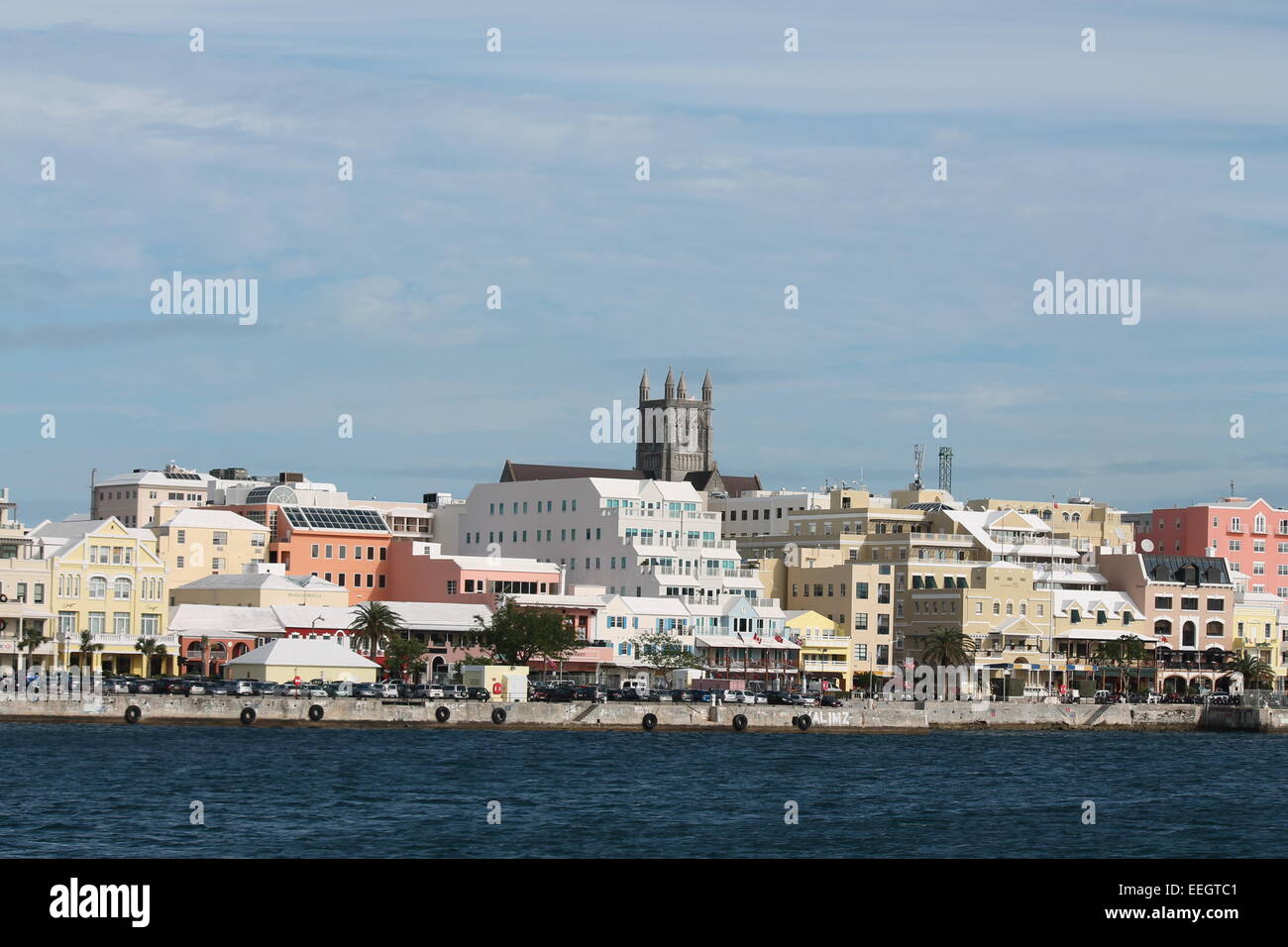 Bermuda hamilton front street hi-res stock photography and images - Alamy