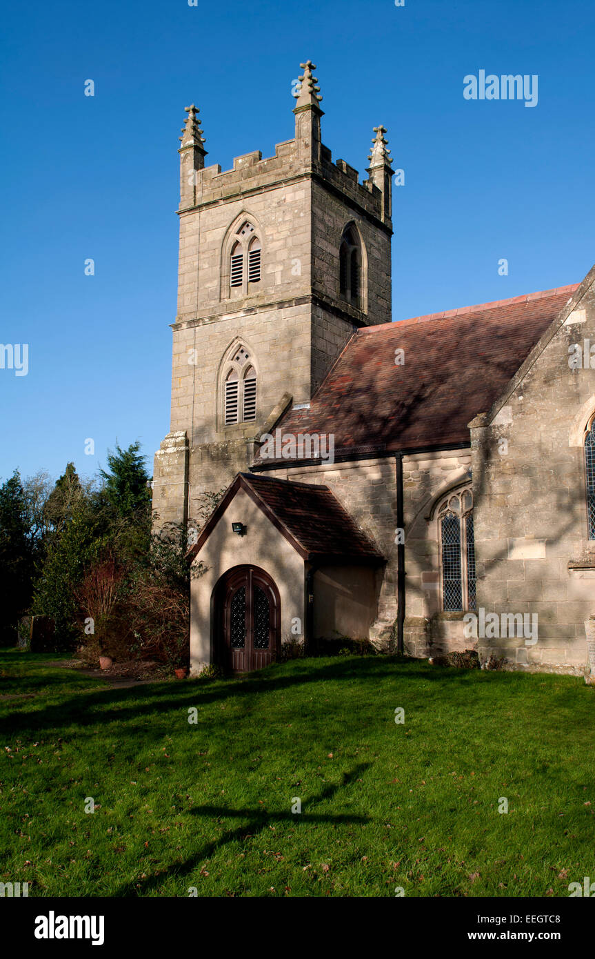 St. Michael`s Church, Budbrooke, Warwickshire, England, UK Stock Photo ...