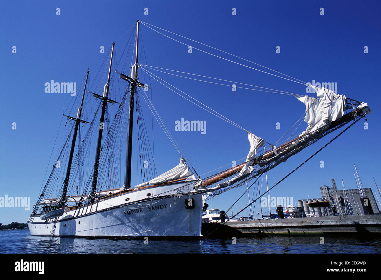 Tall ship in Toronto harbor,Ontario Canada Stock Photo - Alamy
