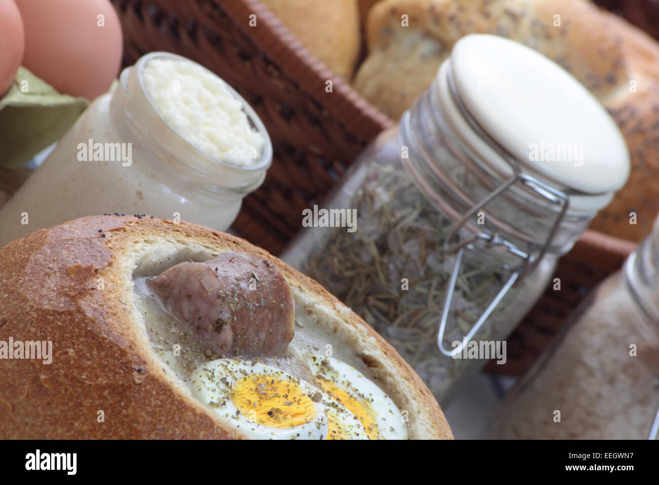 Zur - traditional polish soup Stock Photo - Alamy