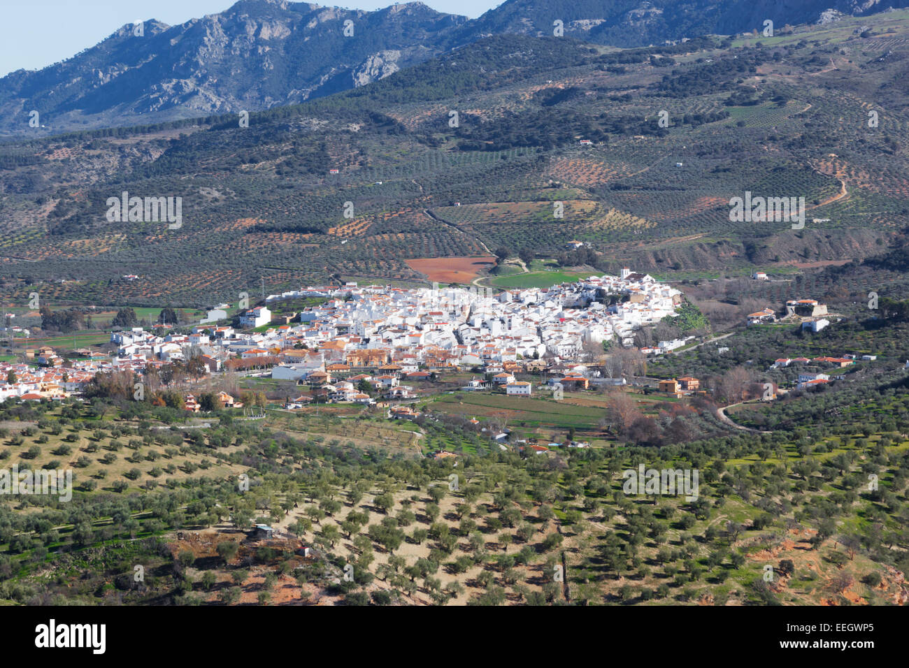 El Burgo, Sierra de las Nieves, Malaga, Spain Stock Photo - Alamy
