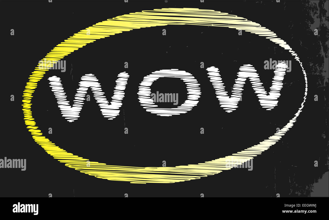 The word wow hi-res stock photography and images - Alamy