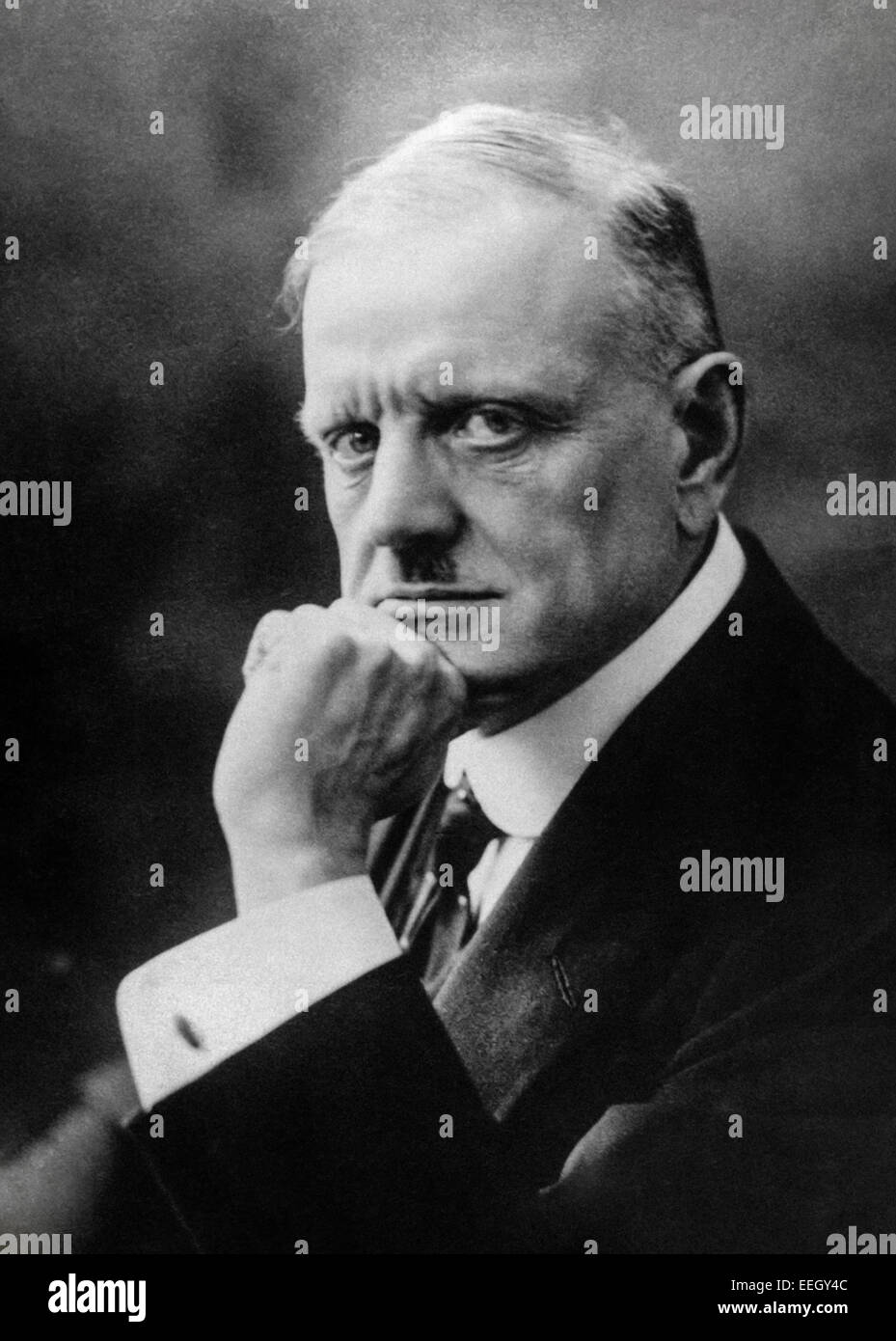 Jean Sibelius (1865-1957), Finnish composer and violinist Stock Photo - Alamy