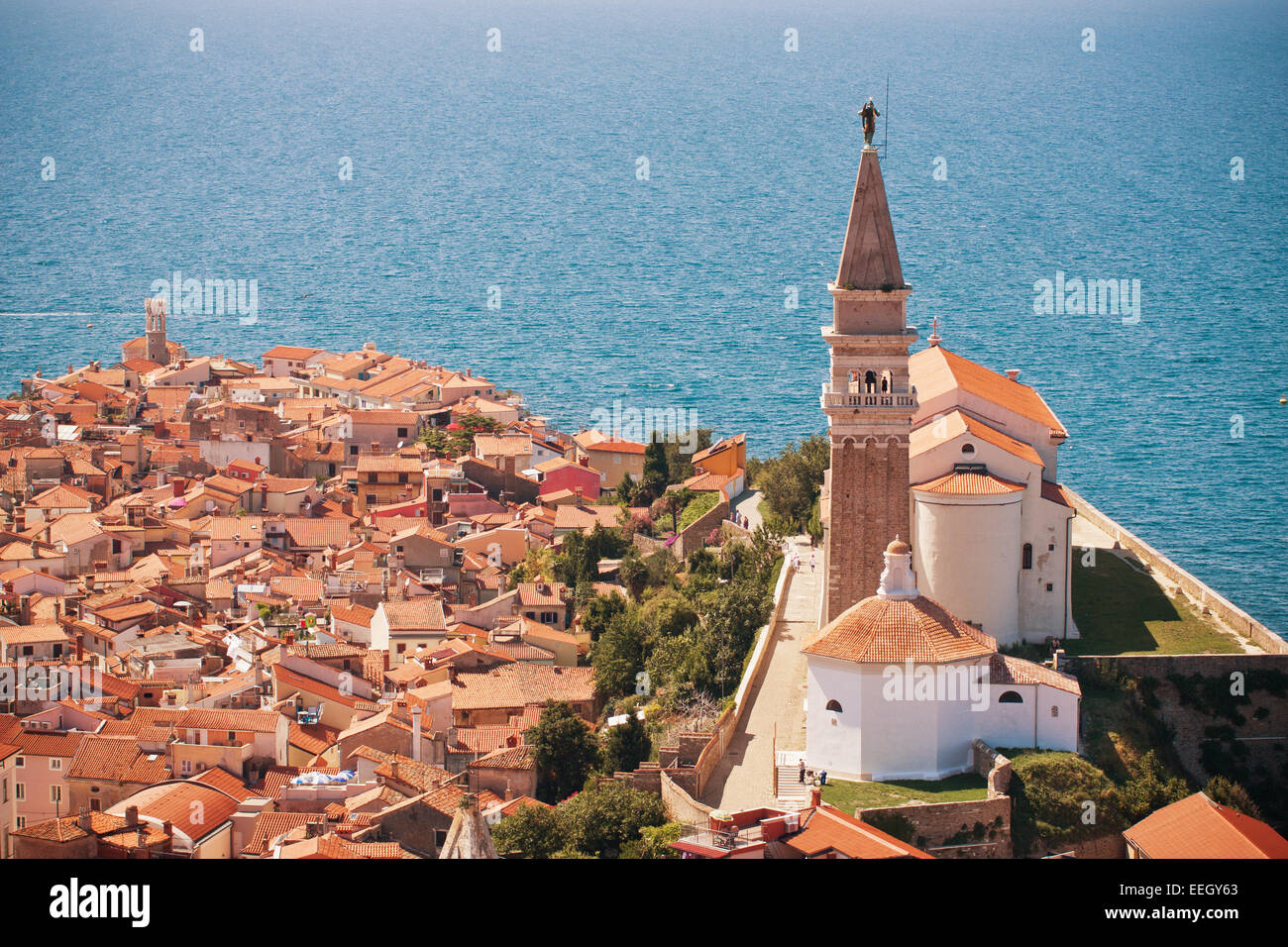 Piran coastline hi-res stock photography and images - Alamy