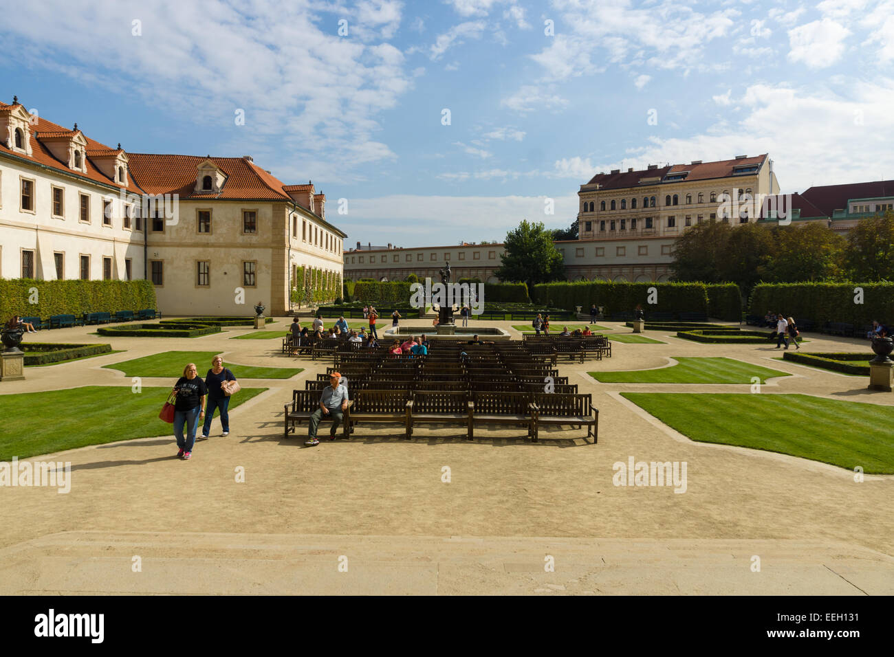 Wallenstein Palace and Wallenstein Garden Stock Photo - Alamy